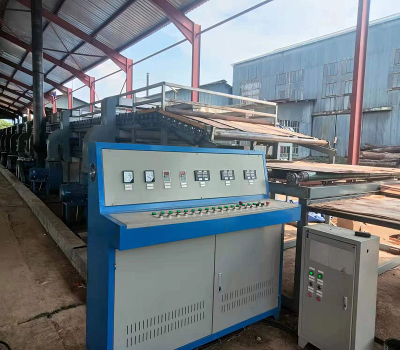 Russian Customer Two Deck Veneer Dryer-Shandong Shine Machinery Co.,Ltd